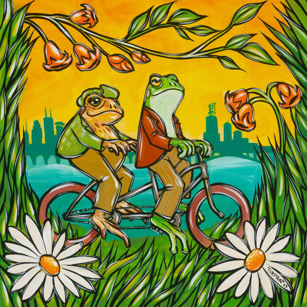 Frog and Toad - Painting and Prints by MN Artist Adam Turman – Turman ...