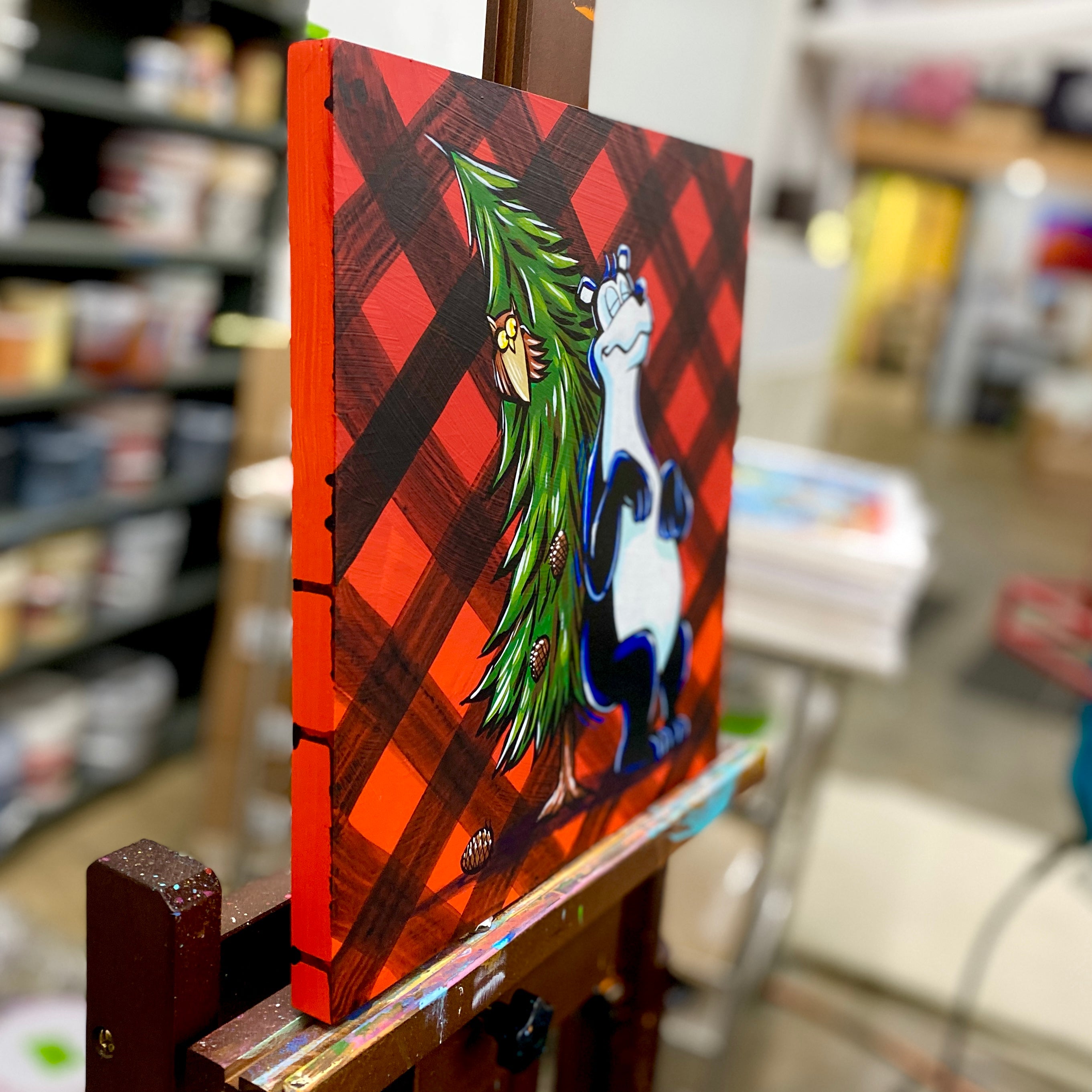 Scratchy- Painting and Prints by MN Artist Adam Turman – Turman Artwork ...