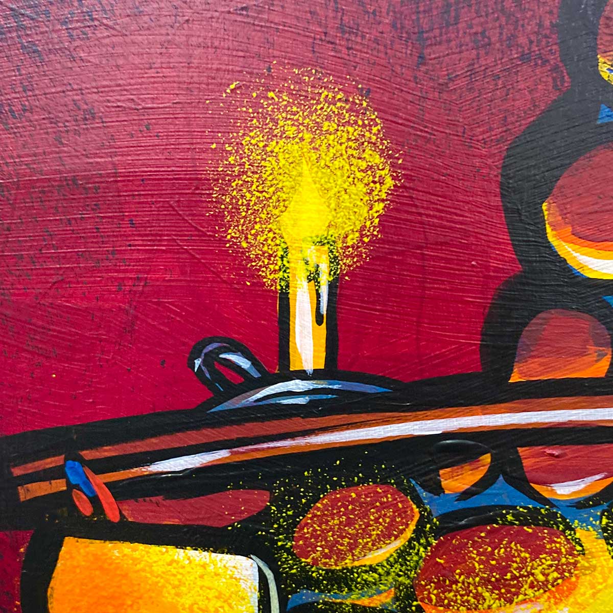 Fire - Original Painting by MN Artist Adam Turman – Turman Artwork Company