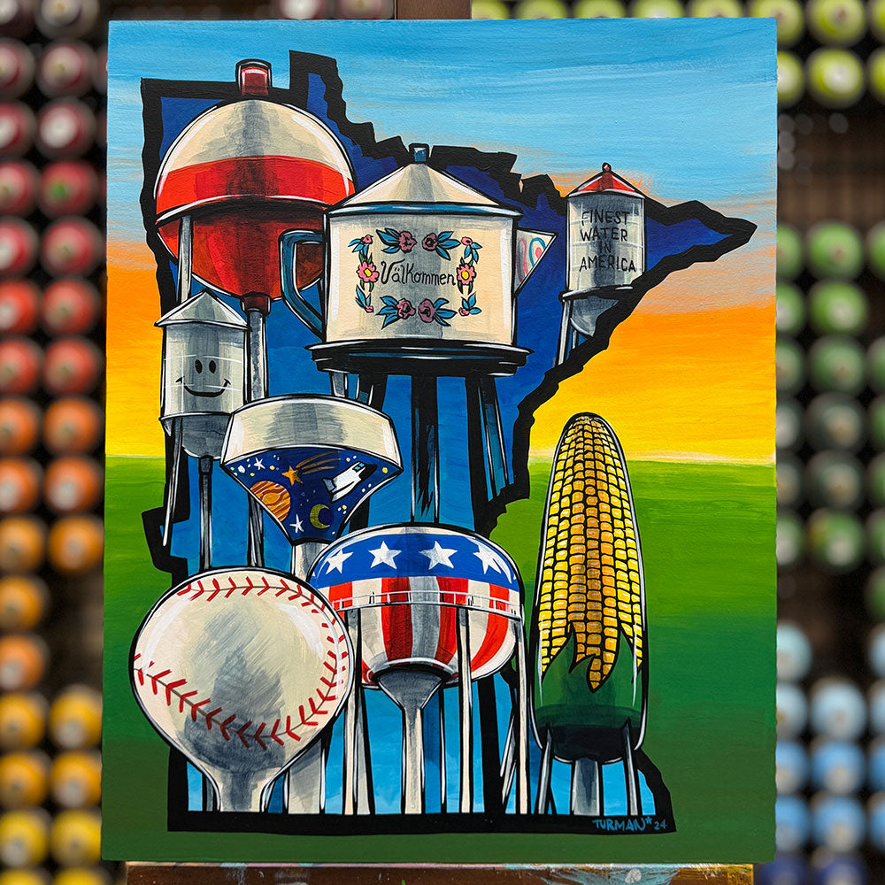 Landmark - Original Painting by MN Artist Adam Turman – Turman Artwork ...