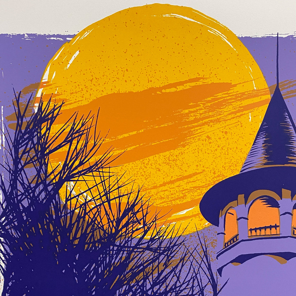 Prospect Park Screen Print by Artist Adam Turman – Turman Artwork Company