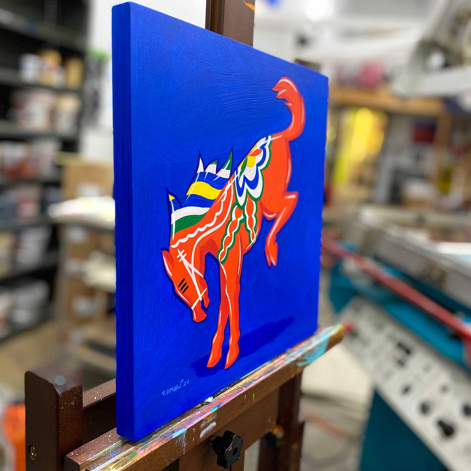 Saddle - Painting and Prints by MN Artist Adam Turman – Turman Artwork ...
