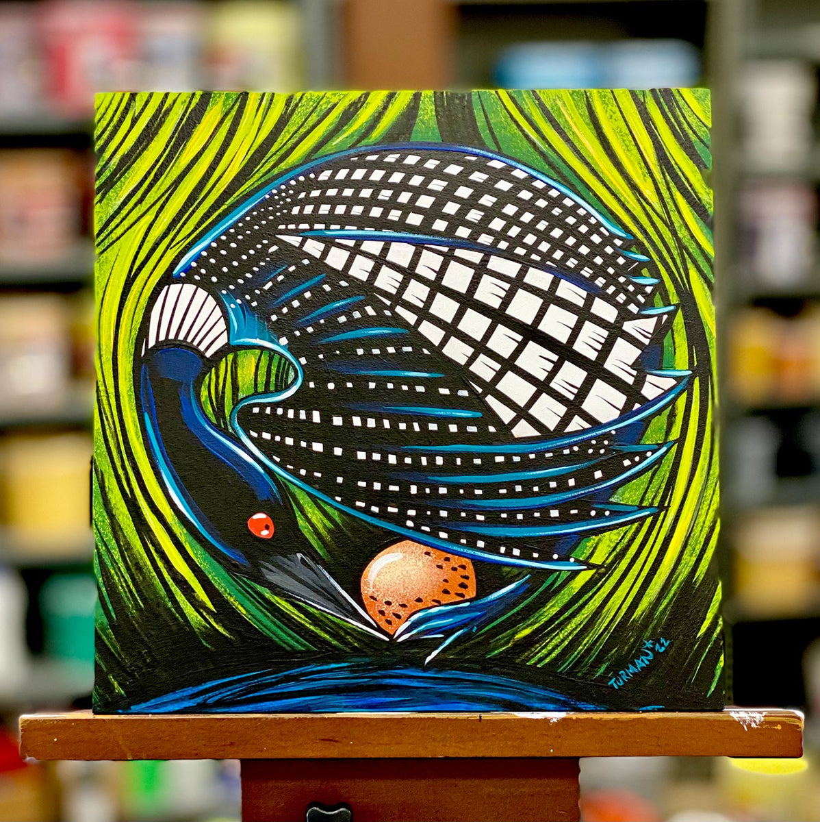 Loon Nest - Painting and Prints by MN Artist Adam Turman – Turman ...