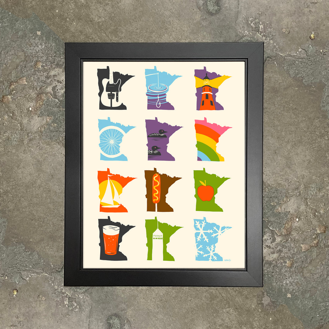 MN Months - Fine Art Prints by MN Artist Adam Turman – Turman Artwork ...